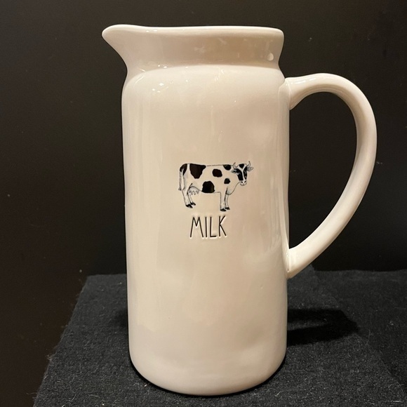 Rae Dunn | Dining | Rae Dunn Farmline Collection Cow Milk Pitcher ...